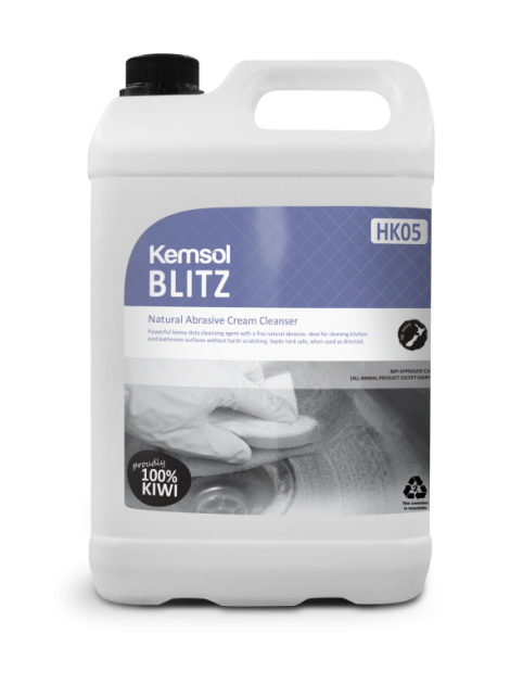 Blitz Liquid Scouring Cream 5L › Packaging Products